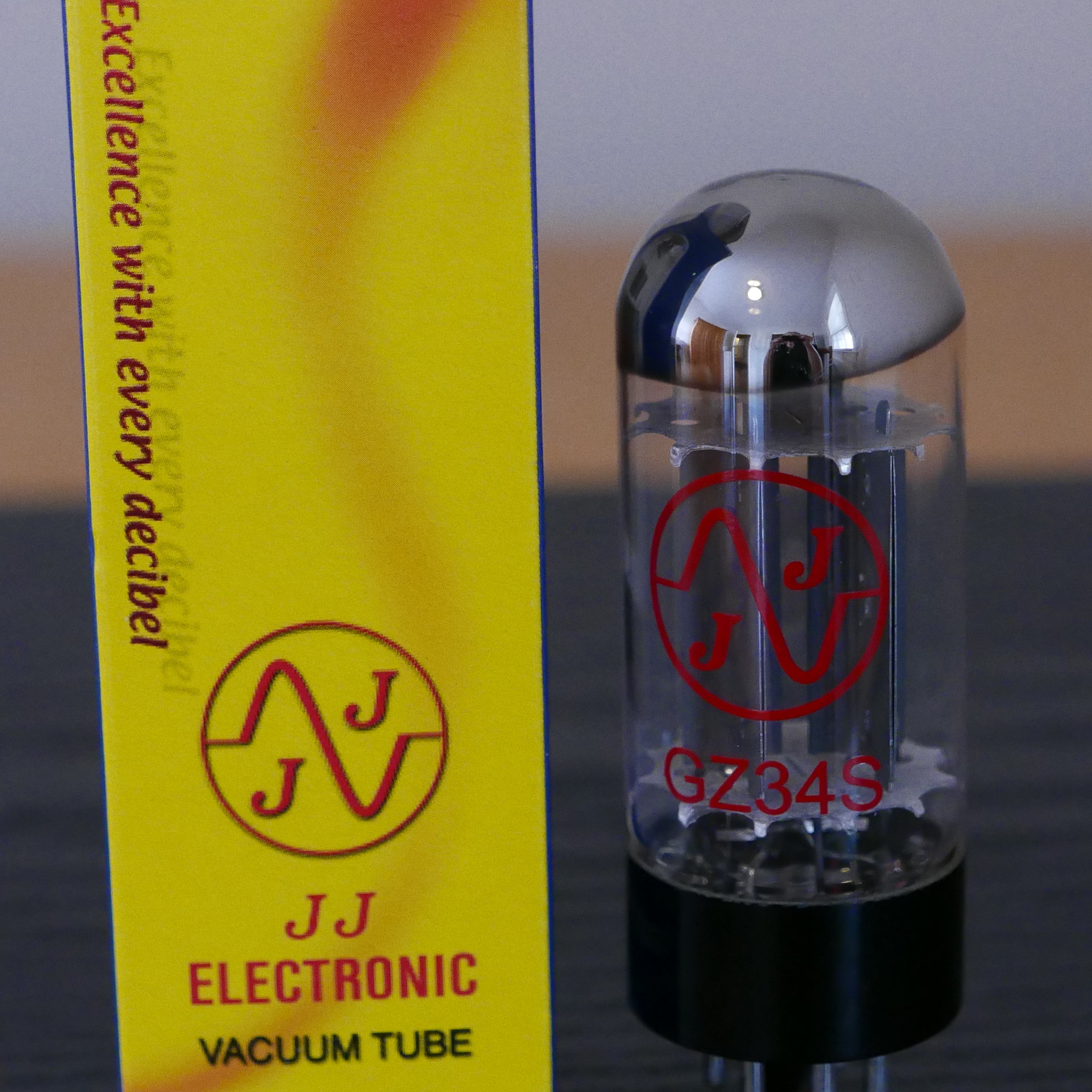 JJ Electronic GZ34 / 5AR4 Rectifier Tube – Angela Instruments