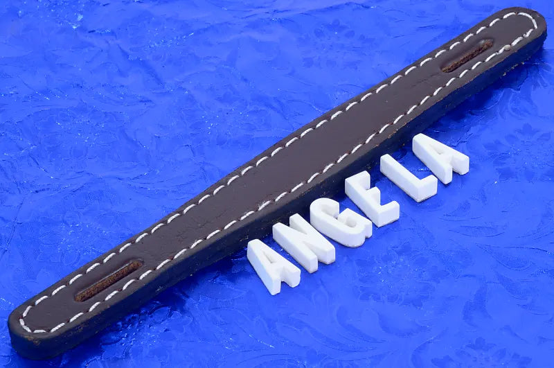 Dark Chocolate Brown Leather Vintage Style Amp Handle Without Hardware ...