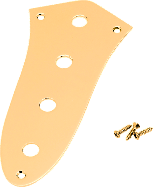 Fender Jazz Bass® Control Plate, 4-Hole (Gold), 0992057200 – Angela ...