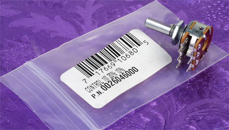 Fender '87-'94 The Twin Dual 1M 20% 10% Log Gain Control Pot, 00260460 ...