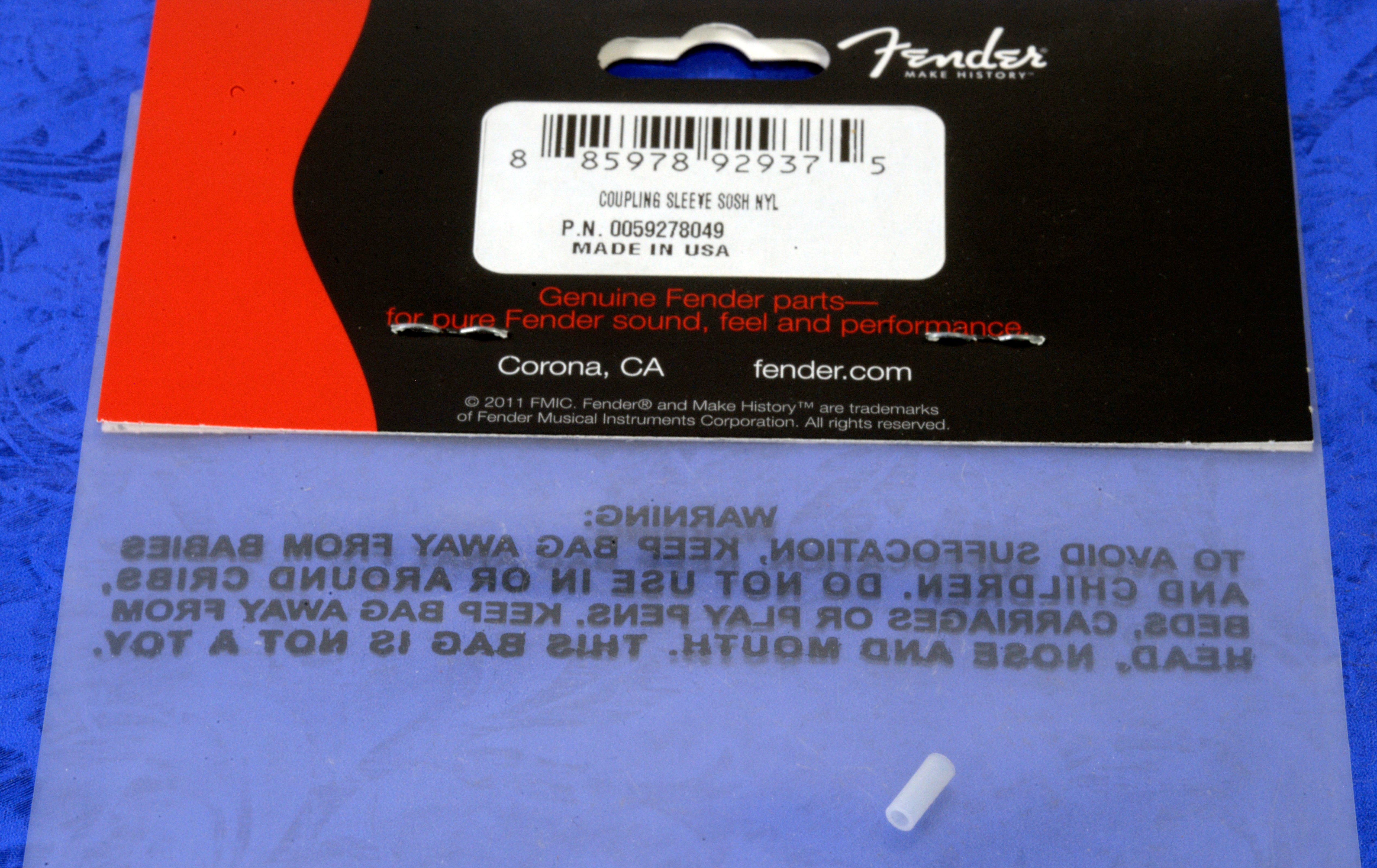 Fender S-1™ Switch Coupling Sleeve Nylon, 0059278049 – Angela Instruments