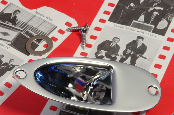 Fender Vintage Series Strat Chrome Jack Ferrule With Mounting Screws ...