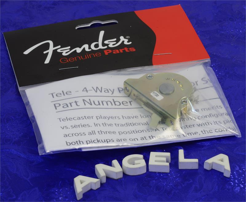 Fender Telecaster Custom Shop 4-way Pickup Selector Switch, 0992250000 ...