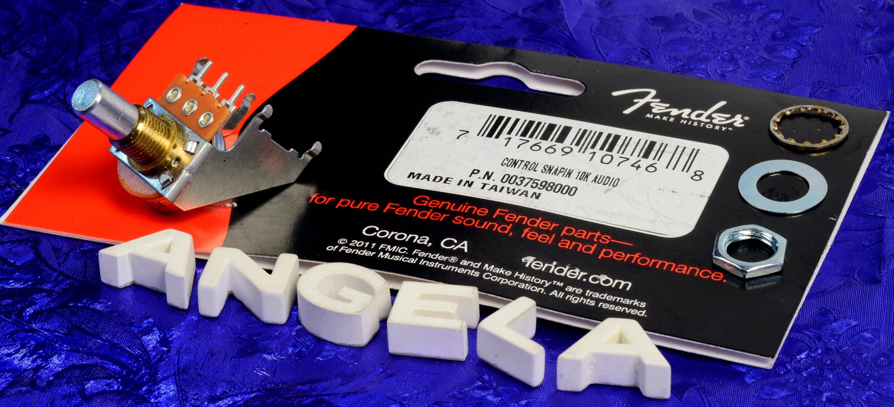 Fender '65 Twin Reverb Amp Clean Channel Middle 10K Snap In Potentiome ...