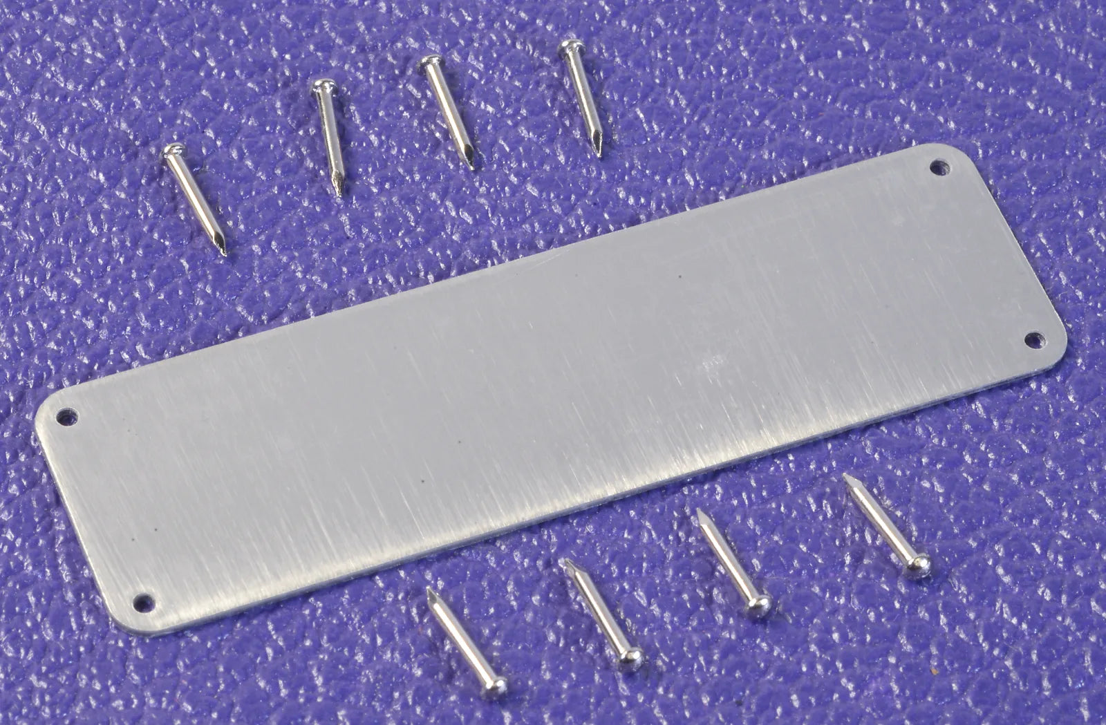 8 Nickel Plated Brass Escutcheon Pins For Mounting Tweed Amp Logos, #8 ...