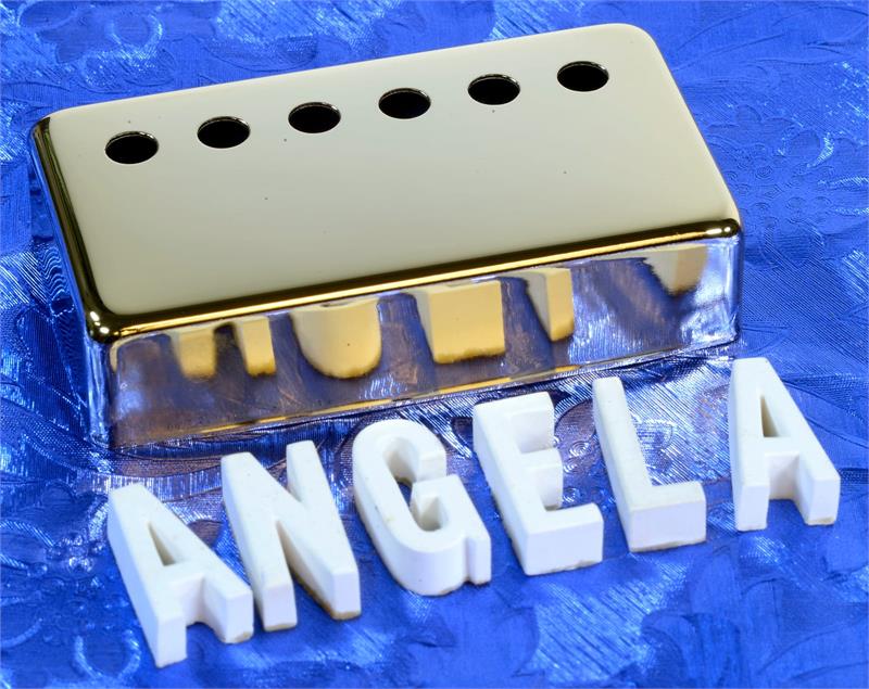 Bright Gold Humbucking Pickup Cover For Vintage Gibson 49.2mm Spacing ...