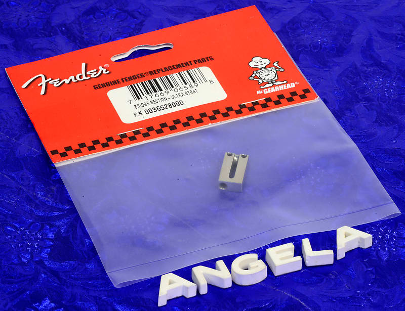 Fender American Series Ultra Stratocaster Bridge Saddle, One, 00365280 ...