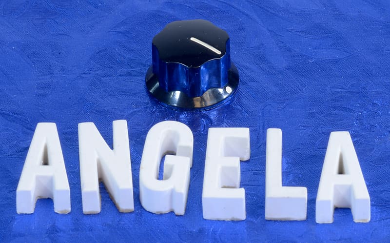 Black Skirted Tone Knob For Jazz Bass, Rack Effects Etc., #MA19 ...