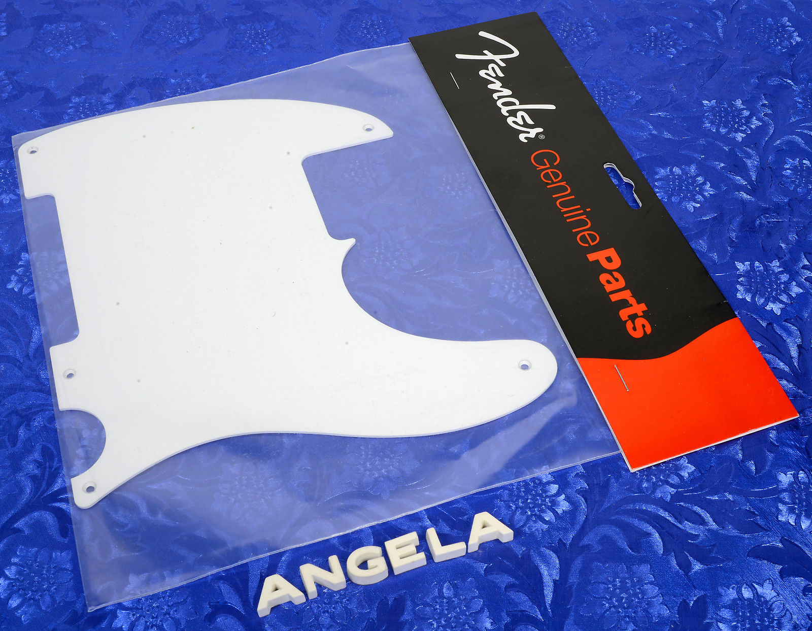 Fender Esquire 50's Style White 1 Ply Pickguard, 0068214049 – Angela ...