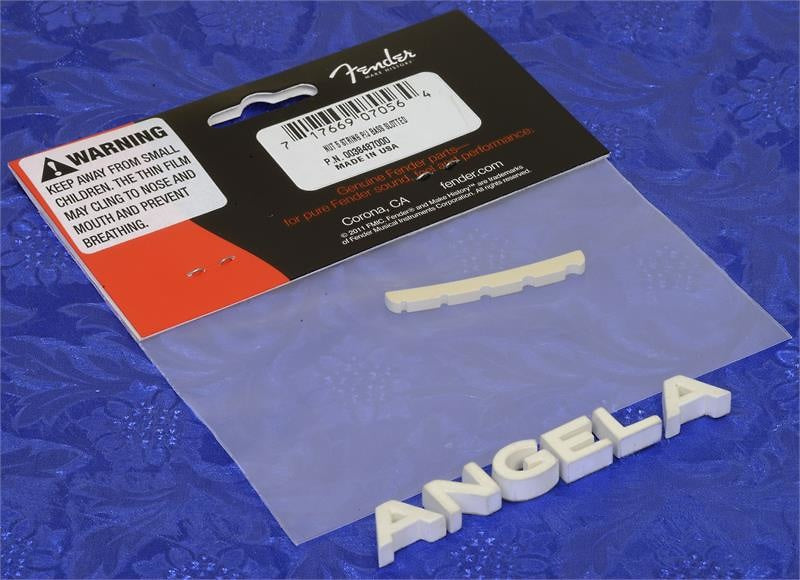 Fender V Five 5 String P/J Bass Slotted String Nut, 0038487049 – Angela ...