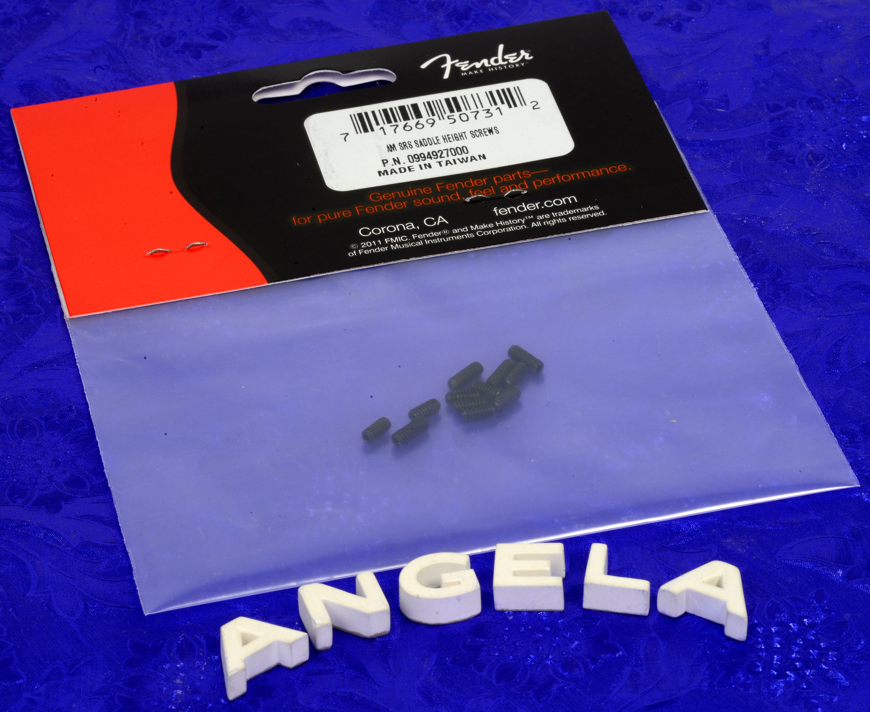Fender American Series Bridge Height Screws x12, 0994927000 – Angela ...