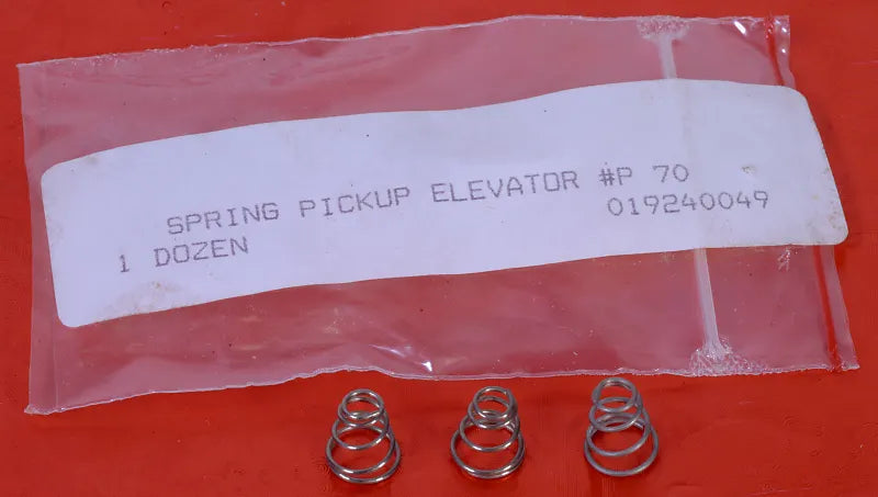 Fender New Old Stock '70s Tele Pickup Cone Springs Set Of Three For Re ...