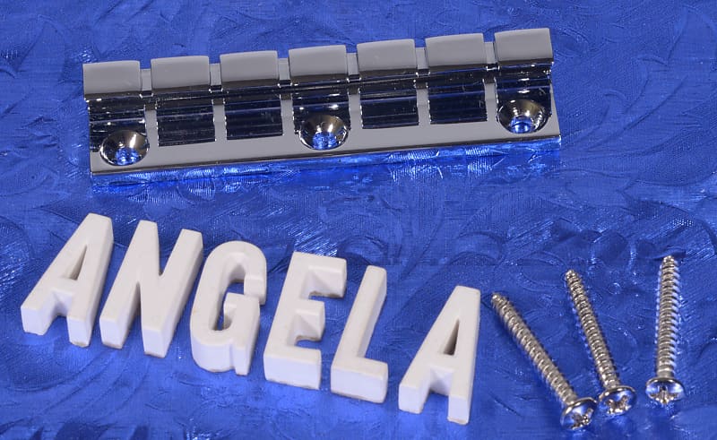 Chrome Lap Steel Etc. Tailpiece For Flat Top Solid Body Guitars, #6BT ...