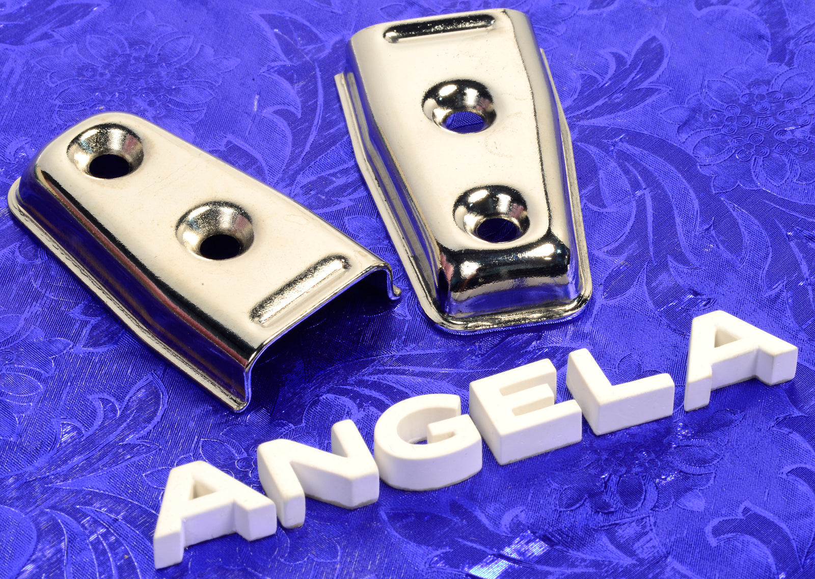 Pair Of Handle Clasps For Fender Standard Two Screw Amplifier Handle ...