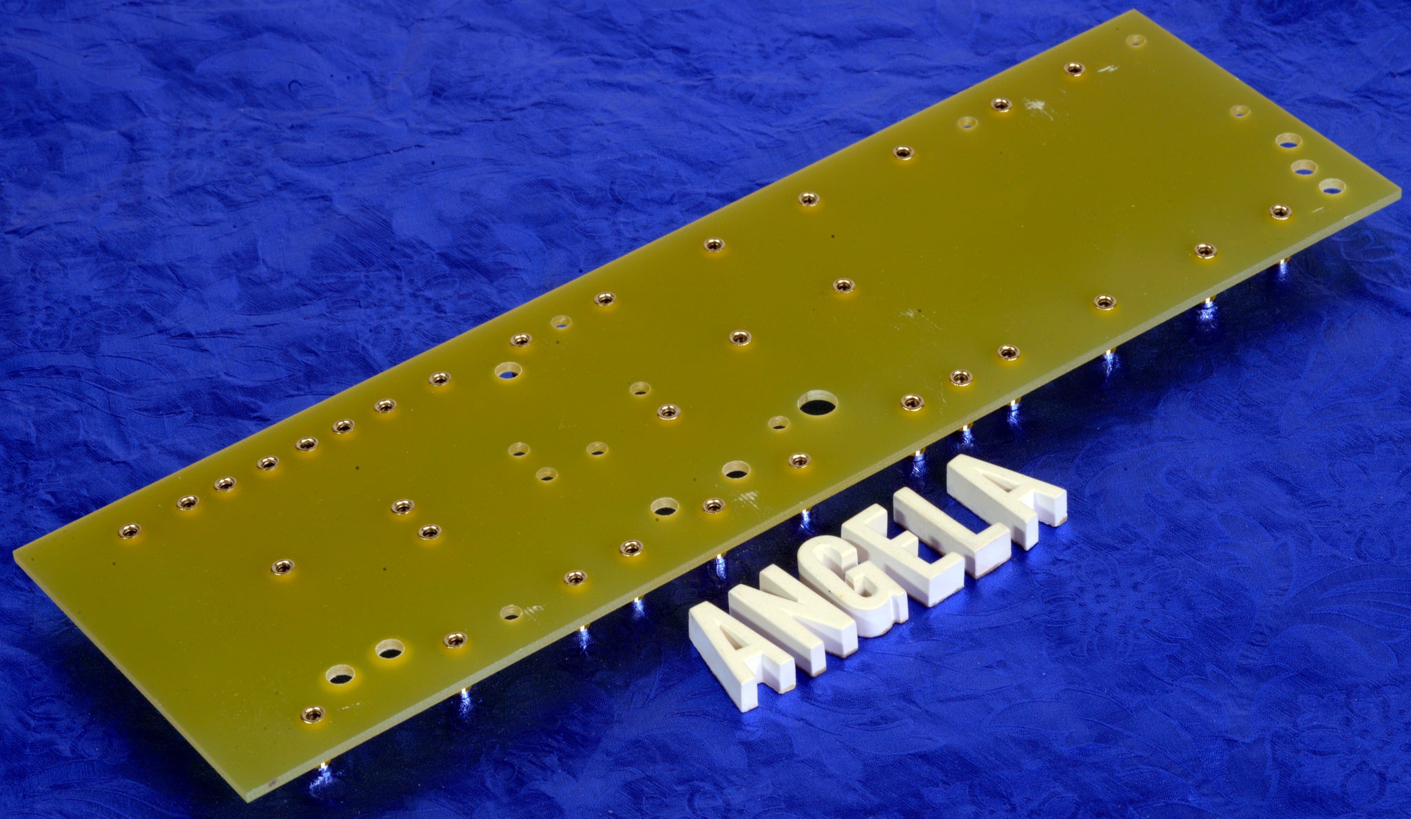 Yellow Turret Terminal Board For 50s Style Fender 5E3 Tweed Deluxe D yellow-turret-terminal-board-for-50s-style-fender-5e3-tweed-deluxe-d