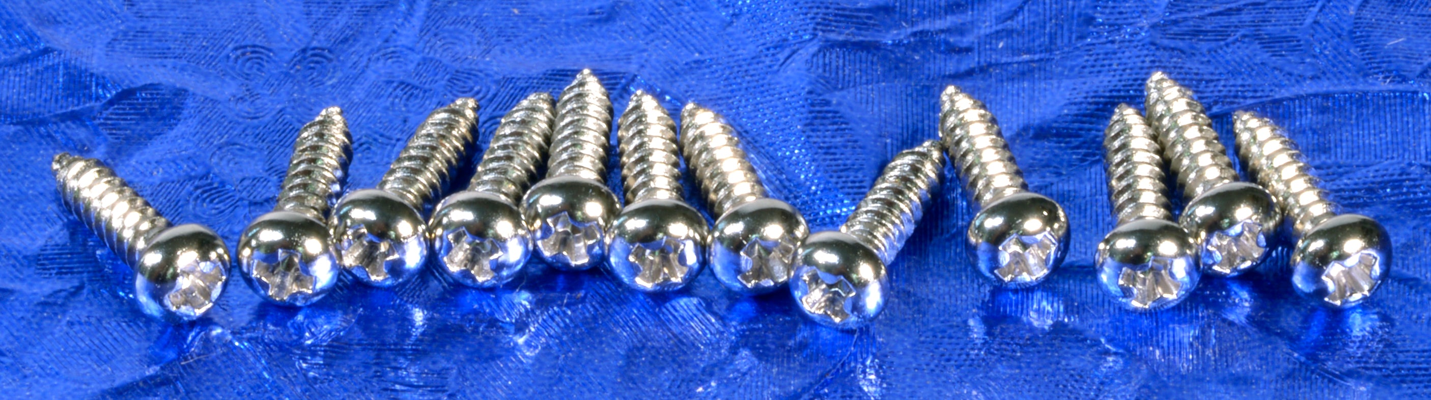 12 2.5mm X 10mm Nickel Tuning Machine Screws For Fender, Squier, Epiph ...