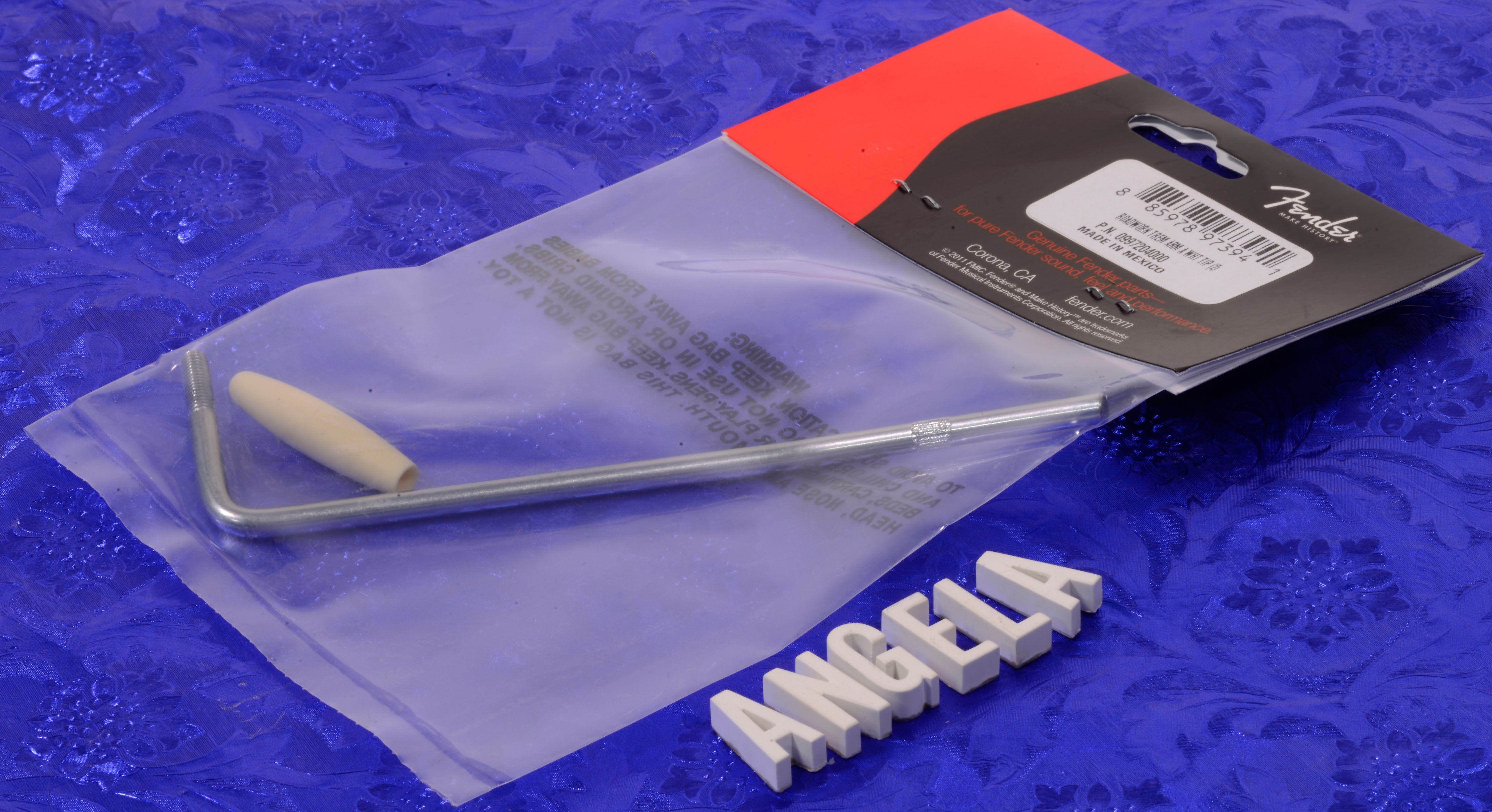 Fender Road Worn Stratocaster Tremolo Arm With Aged White Tip, 0997204 ...