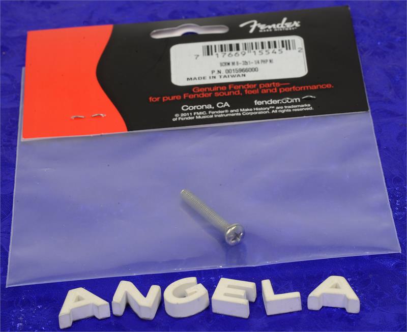 Fender Jazzmaster Jaguar Tremolo Spring Machine Screw, 0015966000 ...