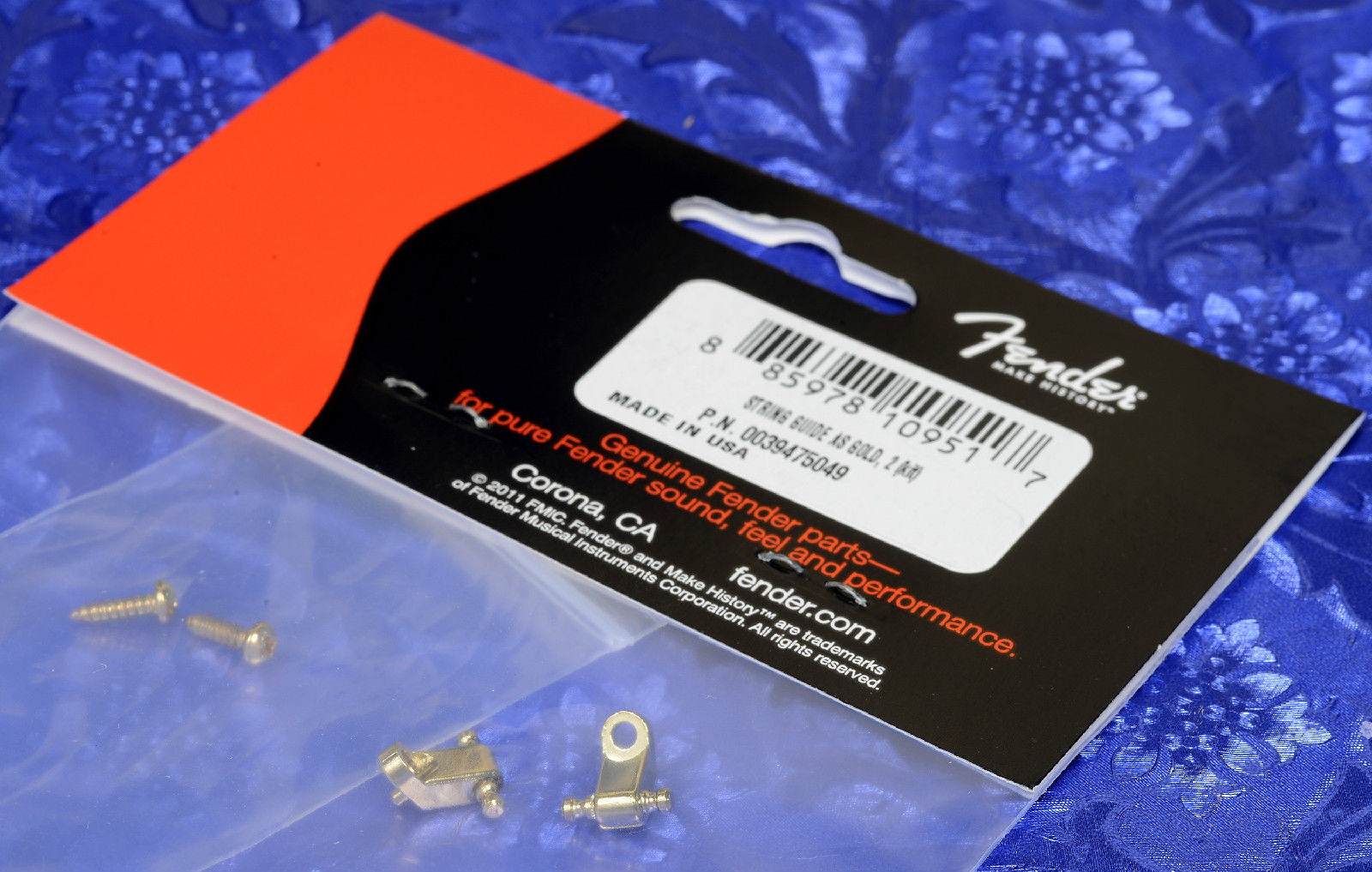 Fender String Guides, American Series Strat Gold x2, 0039475049 ...