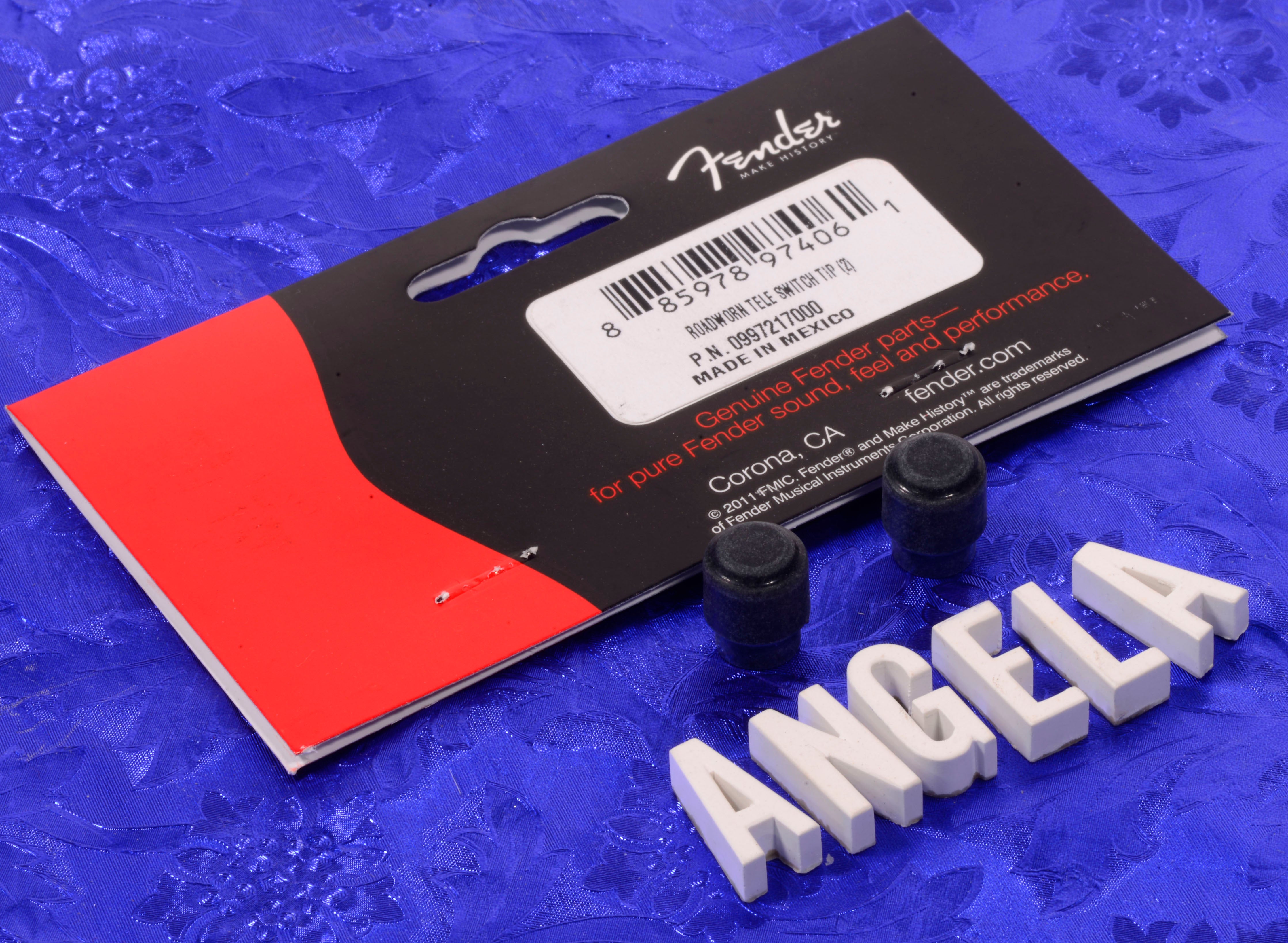 Fender Road Worn Aged Telecaster Switch Tips Pack Of Two, 0997217000 ...